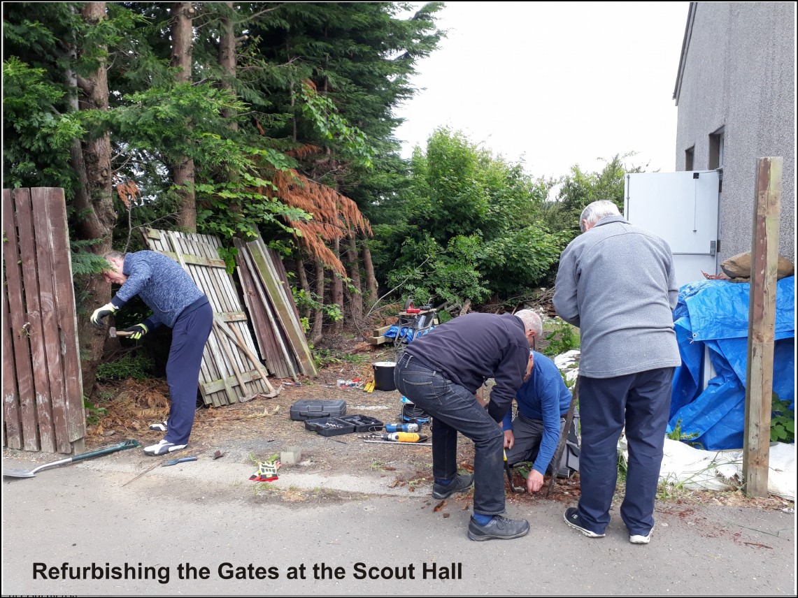 Scout Hut Gates – Pentlands Men's Shed